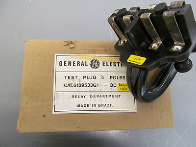 General Electric Test Plug 4 Poles 6129533G1-QC | eBay