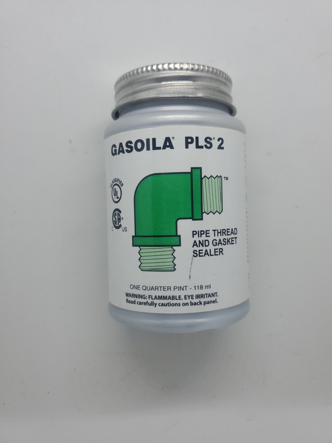 Gasoila Premium Pipe Thread & Gasket Sealer Sealant 1 Quarter Pint ...