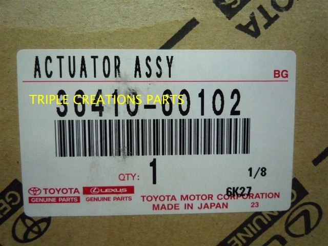 3641060102 Genuine Toyota Actuator ASSY Transfer Shift 36410-60102 for ...
