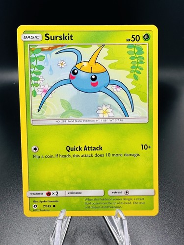 Pokemon TCG - Surskit 7/149 - Sun & Moon 2017 | eBay