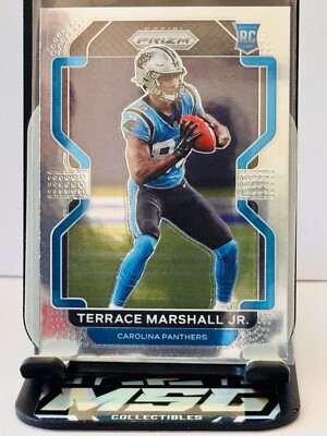 2021 Panini Prizm Terrace Marshall Jr. Rookie #348 RC Carolina Panthers ...