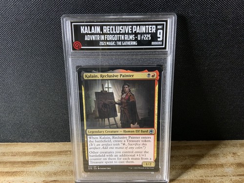 Kalain, Reclusive Painter Dungeons & Dragons Adventures TCCG 9 Graded ...
