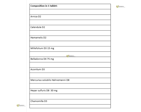 Traumeel S Homeopathic Solution Anti Inflammatory Heel 50 tablets 5 ...