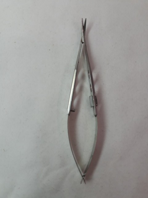 KATENA K4-1500 Corneal Curved Right Scissors Eye Ophthalmic Instrument ...