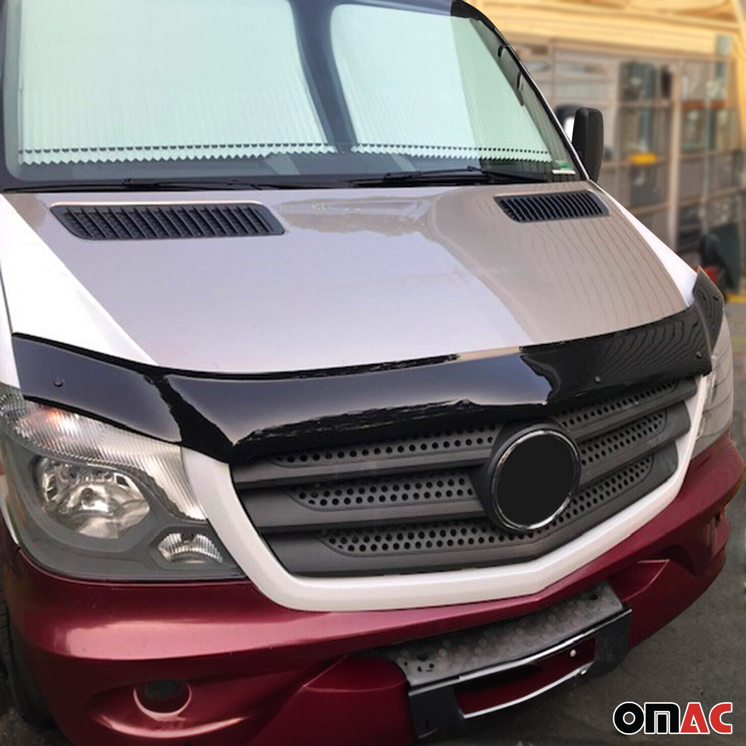 Front Bug Shield Hood Deflector for Mercedes Sprinter W906 2014-2018 ...