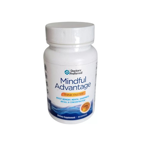 DOCTORS' PREFERRED Mindful Advantage Brain Supplement for Memory and ...