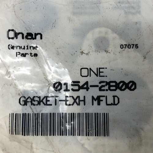 Cummins 0154-2800 Onan Exhaust Manifold Gasket for sale online | eBay