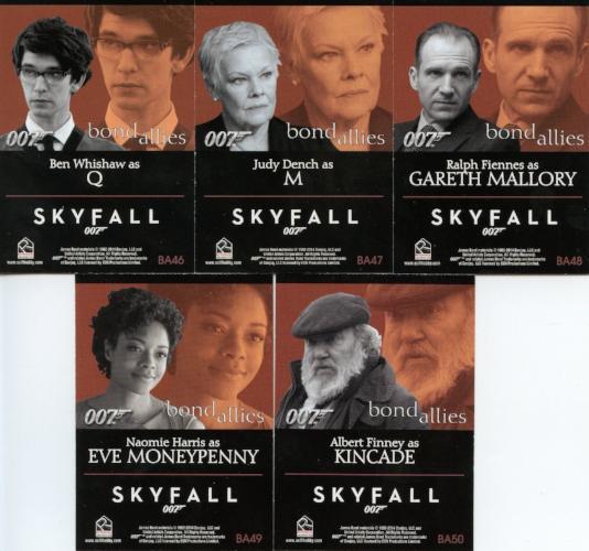 James Bond Archives 2014 Edition Skyfall Expansion Card Set 19 Cards | eBay