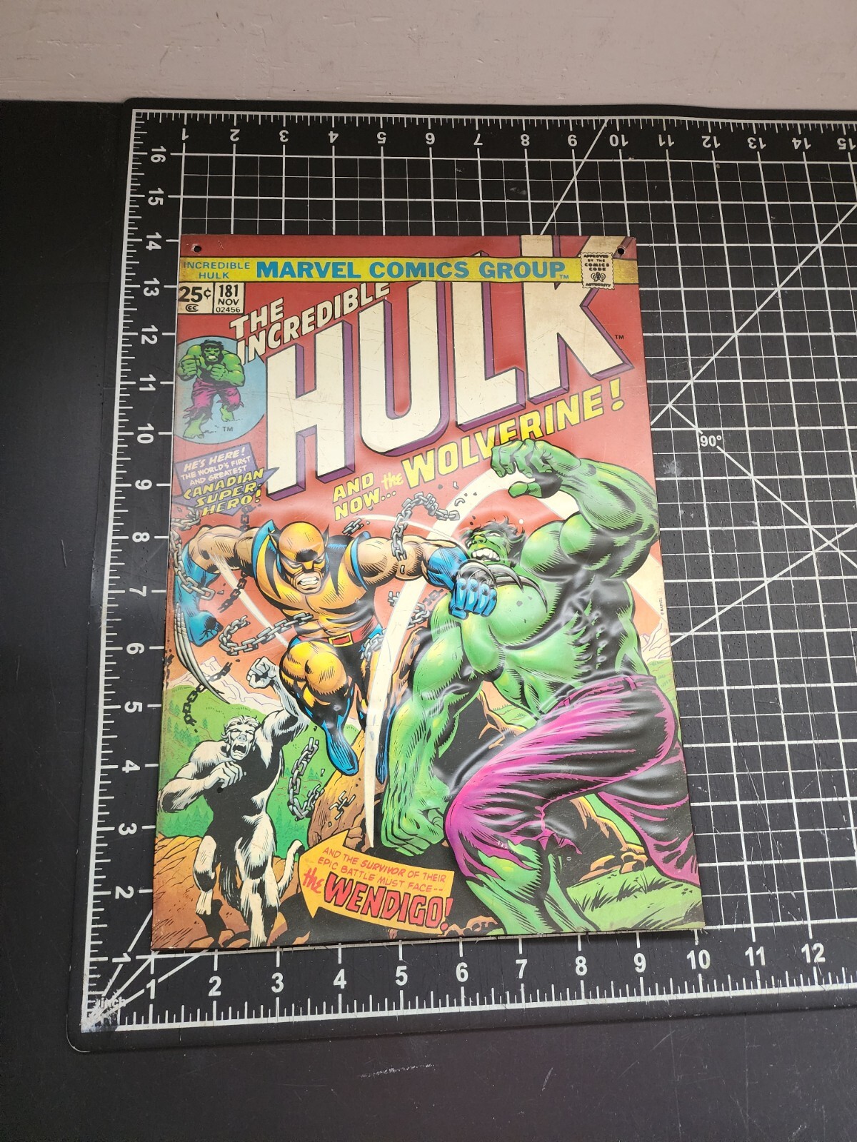 Comic Book Heroes Metal Poster Wall Decoration Marvel Tin Sign 13"x9 ...