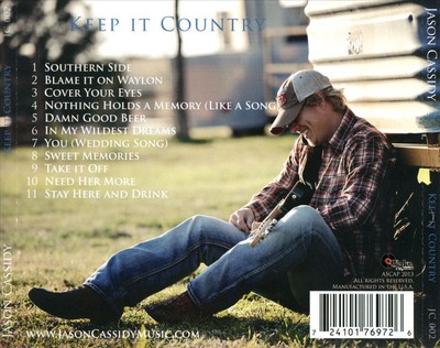 JASON CASSIDY KEEP IT COUNTRY NEW CD 724101769726| eBay