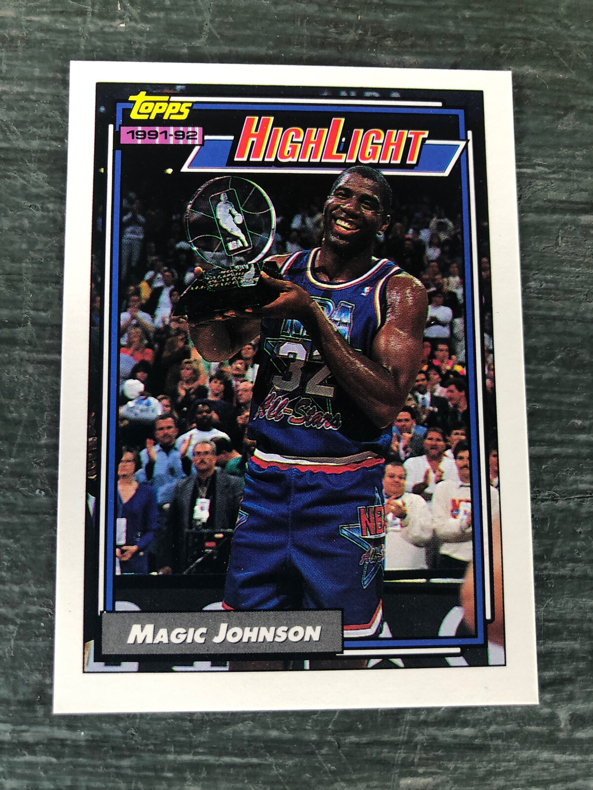 Magic Johnson 1991-1992 Topps #2 HIGHLIGHT NRMT+ Lakers | eBay