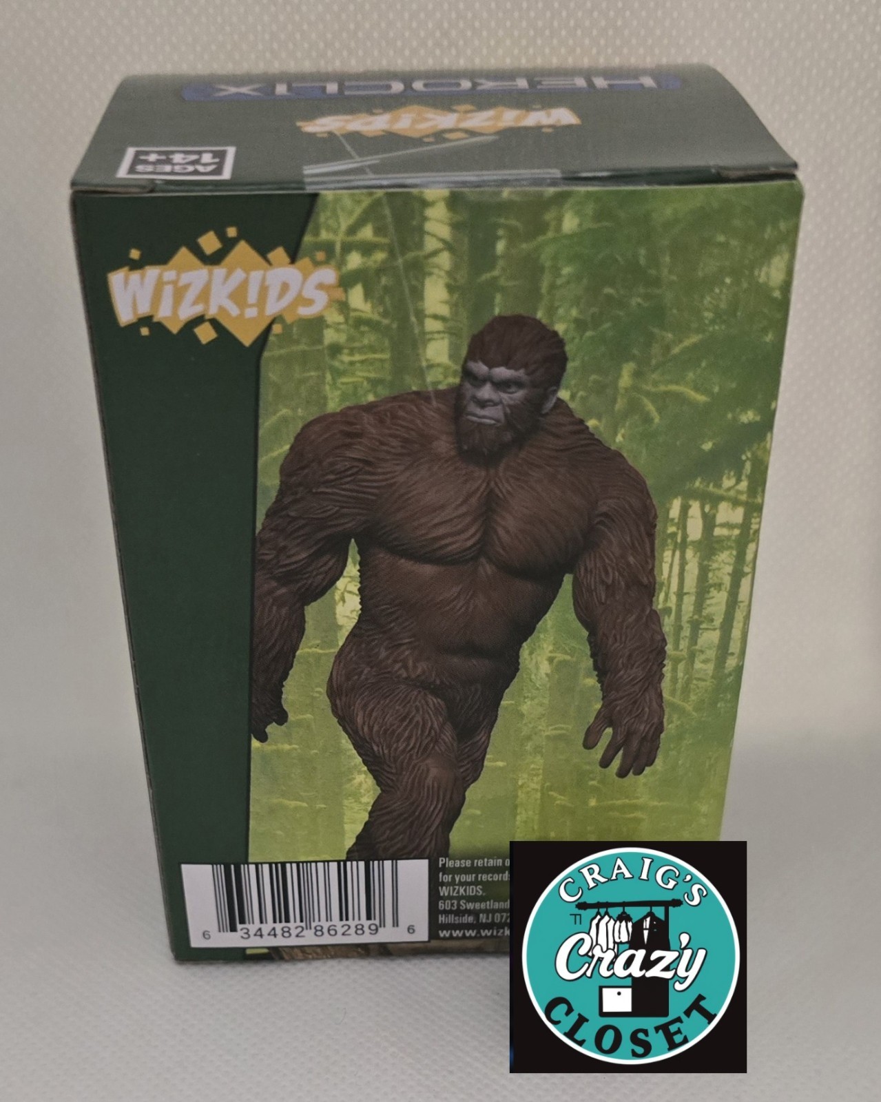 WizKids HeroClix Bigfoot Convention Figure LE W/ Card New In Box WKE ...