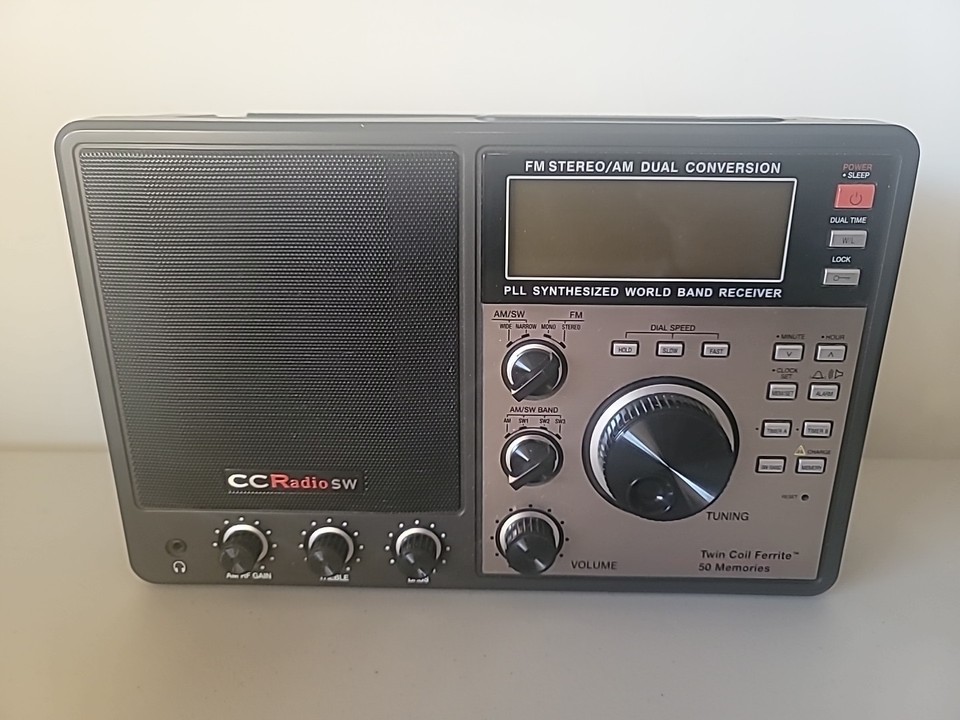 C.Crane - CC Radio SW - Portable Shortwave Radio World Band Receiver ...