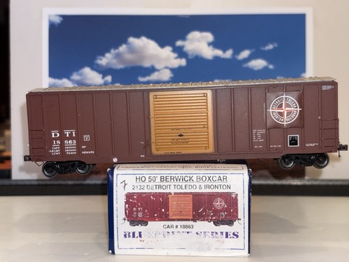HO Branchline 50' Berwick Boxcar #2132 Detroit Toledo And Ironton DTI ...