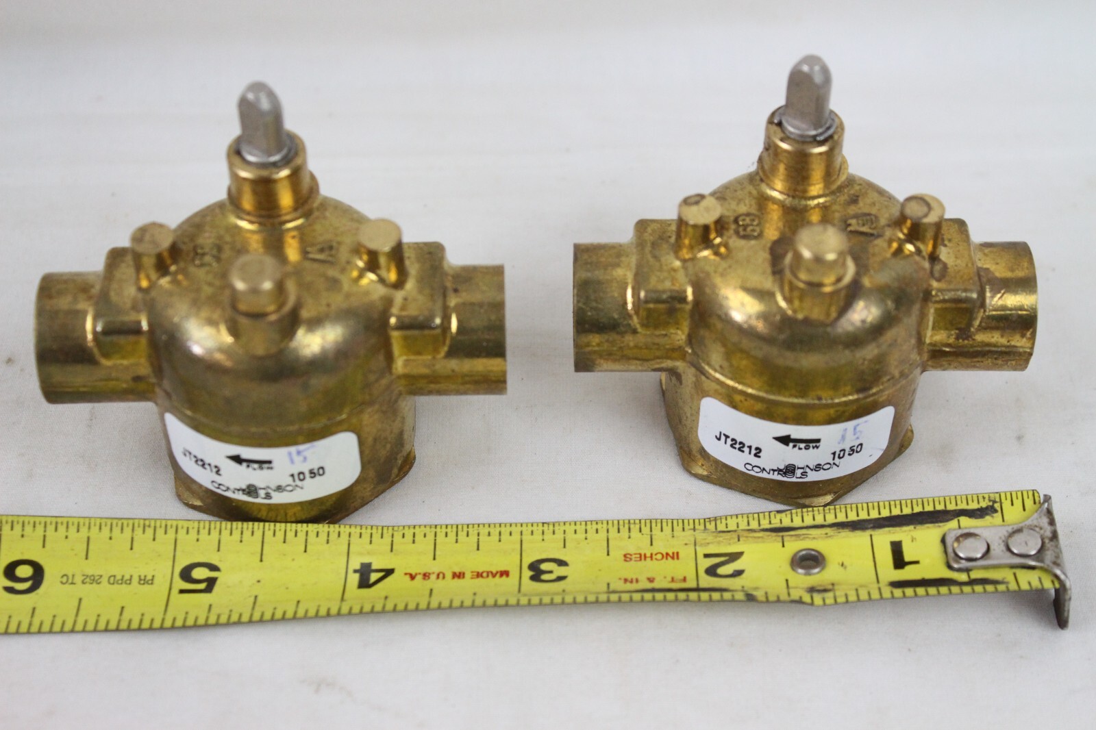 2 New Johnson Controls Jt2212 Zone Valve 2 Way On/Off Sweat 1/2 Part ...