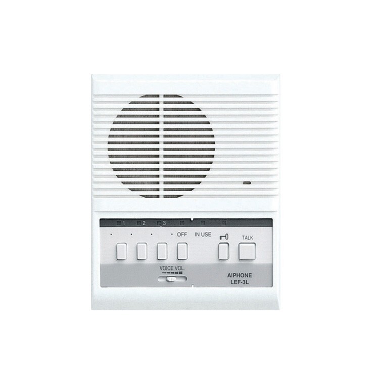 Aiphone LEF-3L Analog 3-Channel Master Station with Selective Door ...