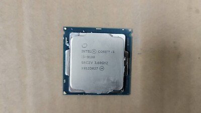 Intel 9th Gen Core i3-9100 SRCZV 3.60GHz 4-Core 6MB LGA-1151 CPU | eBay