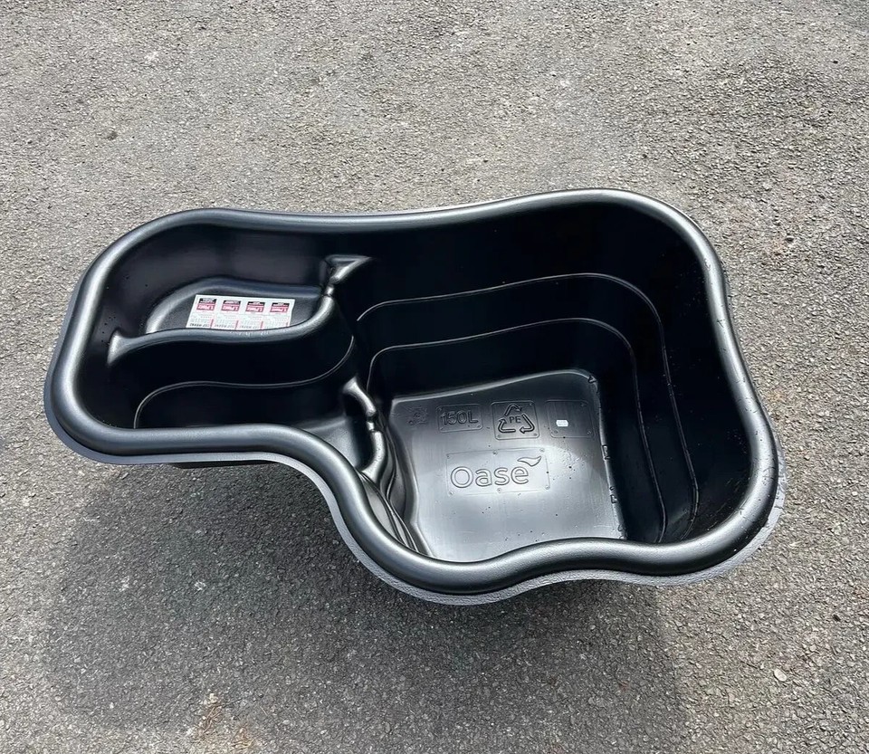 OASE PE 150 LITRE PREFORMED OUTDOOR POND 1.2M FISH KOI **DELIVERY ...
