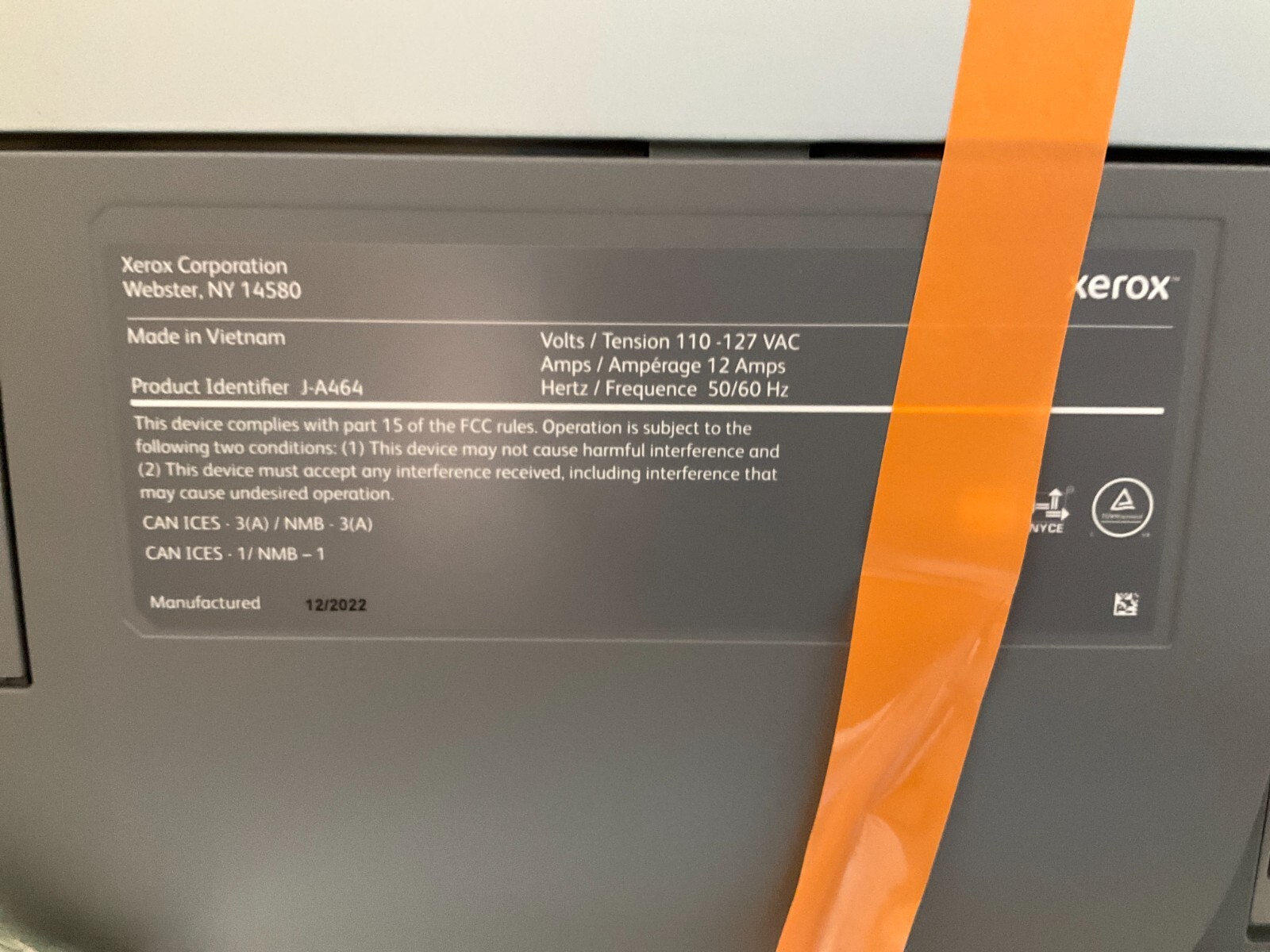 Xerox VersaLink C7100 MFP Color Laser Printer 100S14653 New •NO SPEED ...