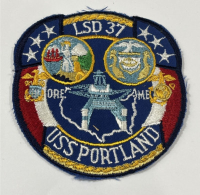 LSD-37 USS Portland Patch | eBay