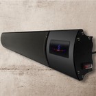 Heater Electric Infrared Bar 2400W, Wall/Ceiling Mount, Remote Control ...