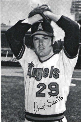 Autographed/Signed 4x6 Postcard-Dave Sells California Angels | eBay