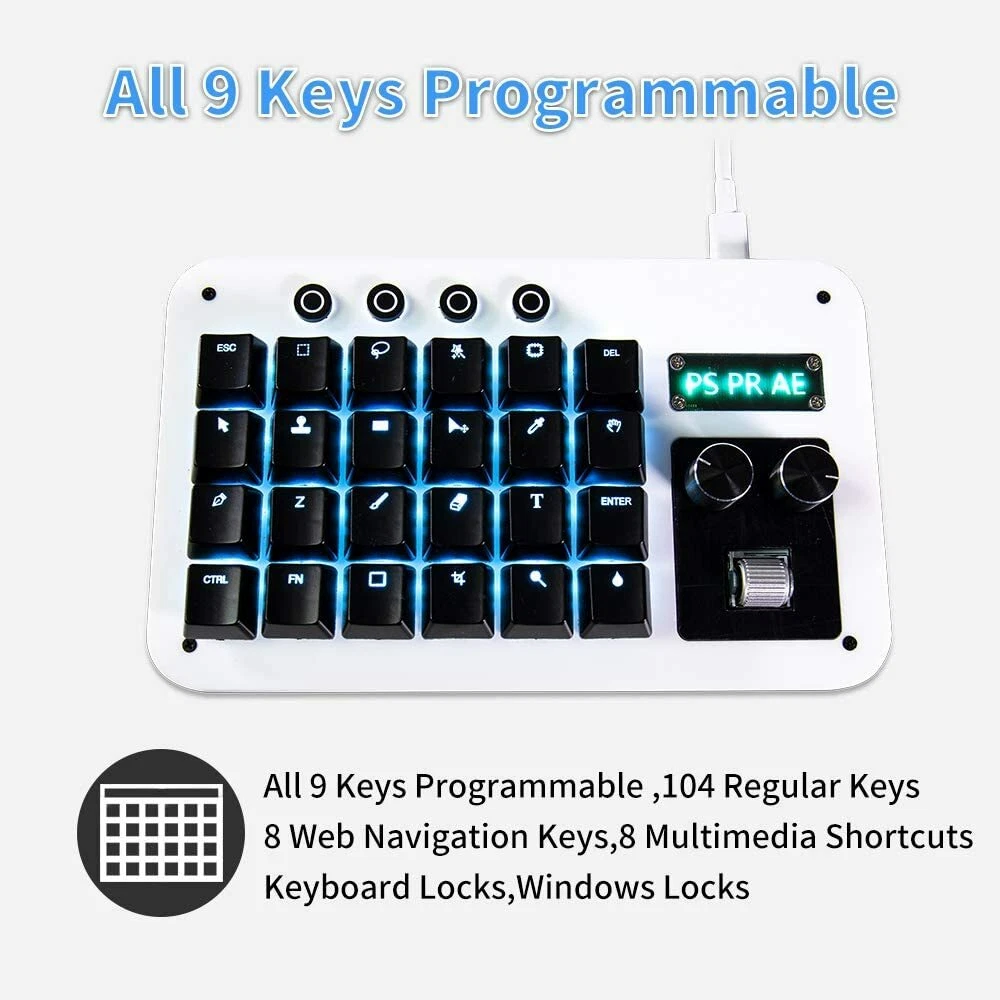 Numeric Keypad Keyboard Drawings