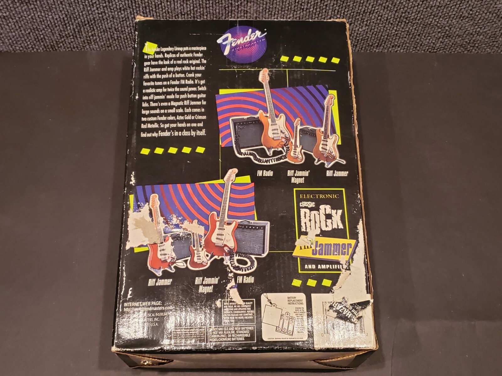 Trendmaster Fender Stratocaster Electric Guitar & Amplifier Electronic ...