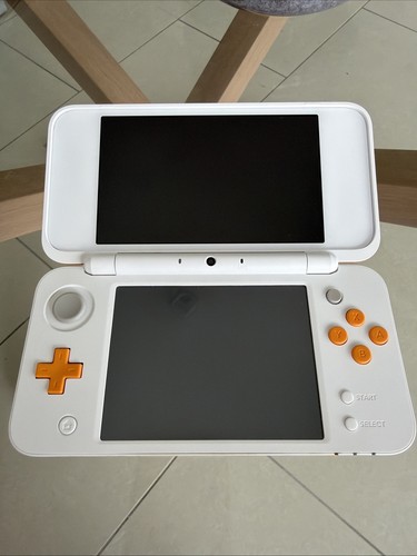 Nintendo New 2DS XL White Orange Console with Charger PAL | eBay Australia