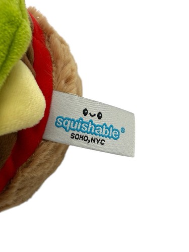 Squishable SNACKER COMFORT FOOD HAMBURGER Plush Soft Stuffed Toy 5” | eBay