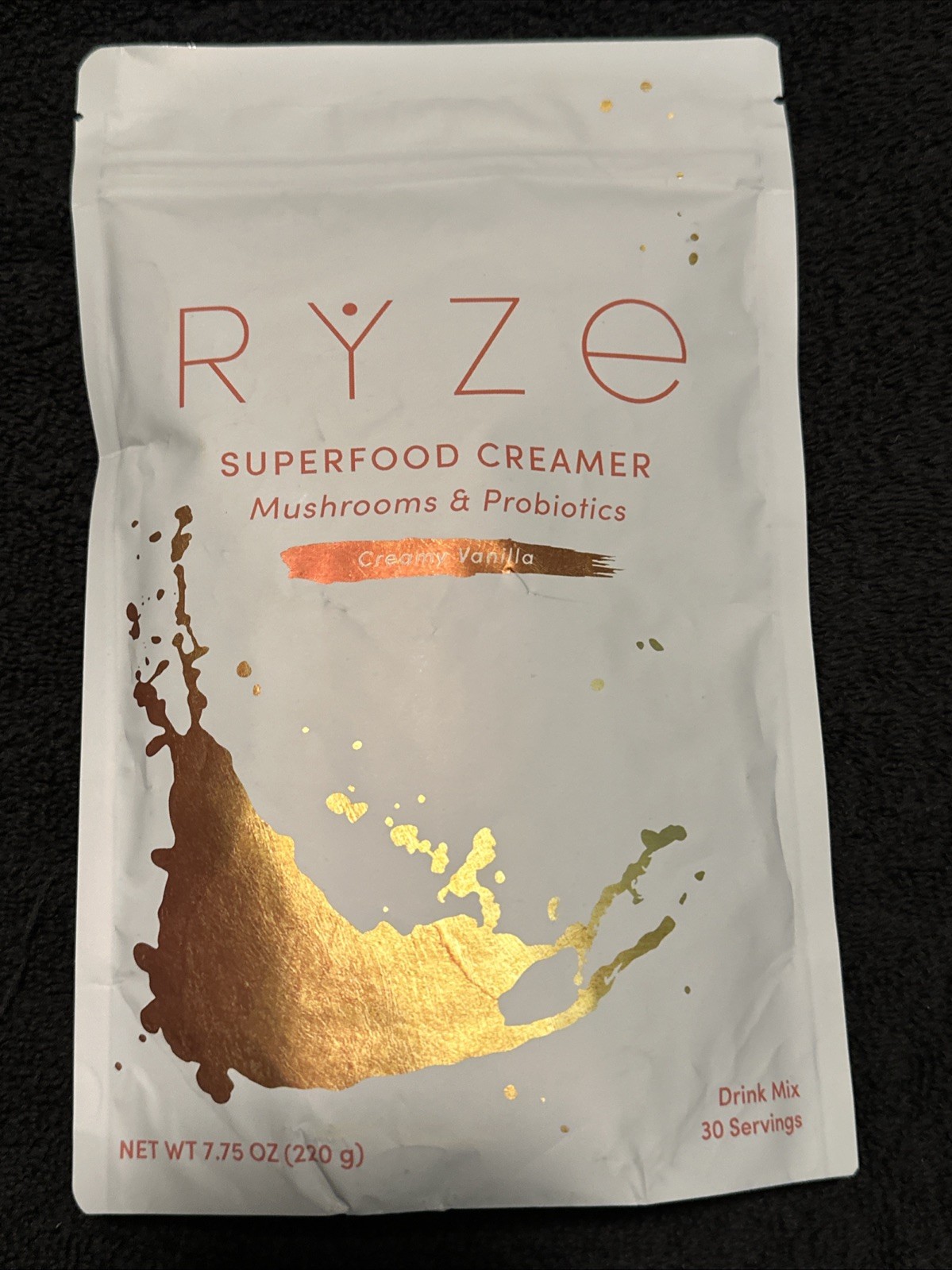 RYZE Superfood Creamer Mushrooms & Probiotic Creamy Vanilla 7.75 oz ...