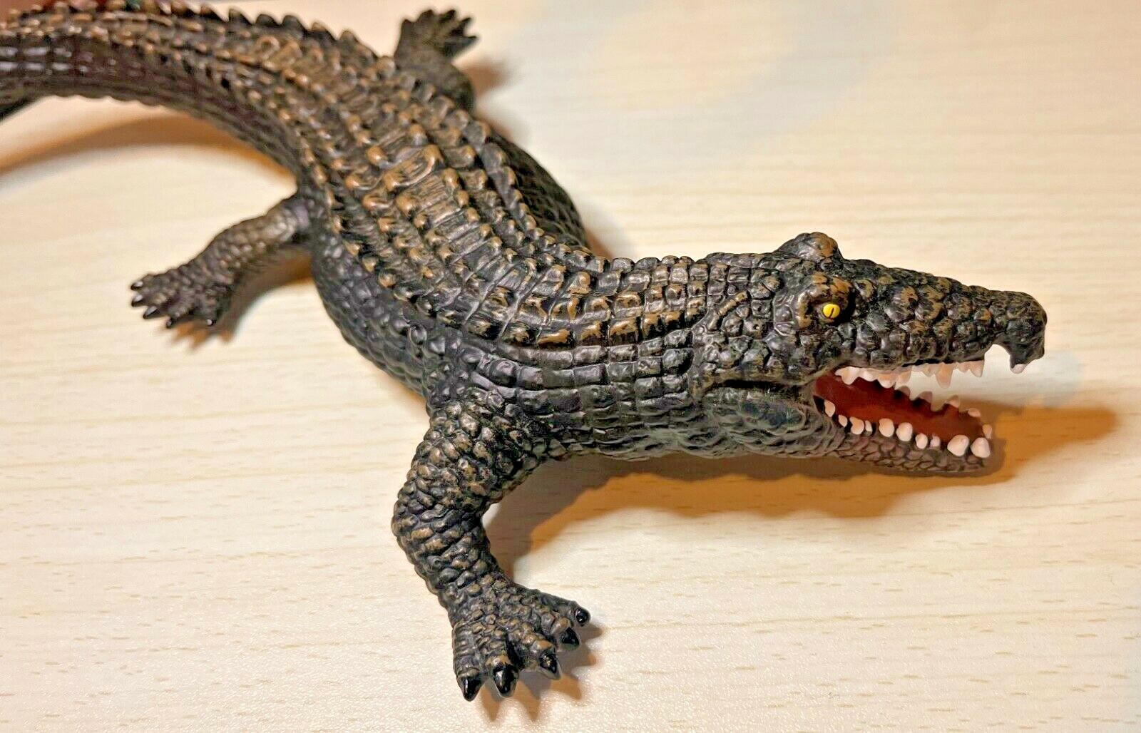 Soft Rubber Baby Crocodile Toy Alligator Toy Gift for Boys Girls ...
