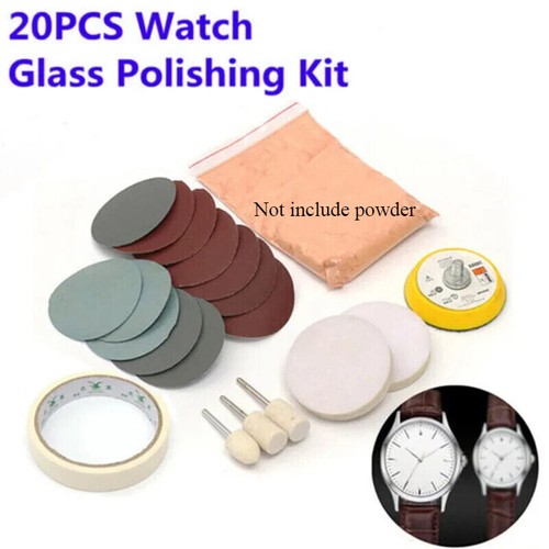 Watch Glass Polishing Kit, Glass Scratch Removal, Acrylic, Sapphire ...