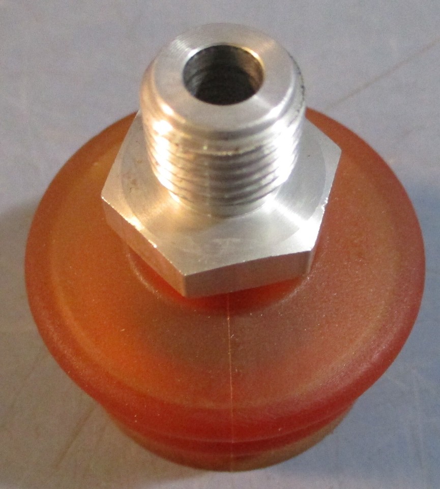 Acla 370335.7 Bellows Suction Cup 2.5 Fold 34mm OD 28mm H 9mm Adapter D ...