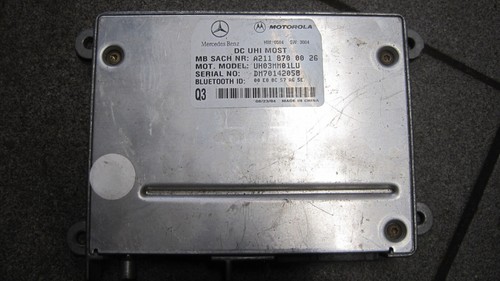 Mercedes-Benz C E S Class W211 Phone Bluetooth Control Unit Module ...