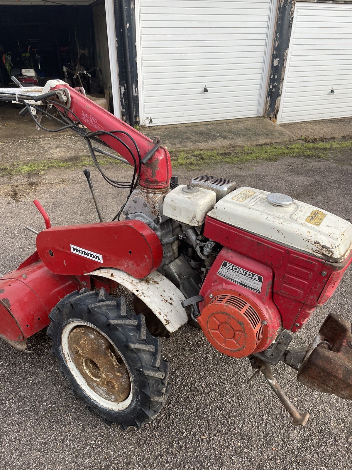 Honda F800 Rotavator ,rotovator , Plough Cultivator , 2 Wheel Tractor ...