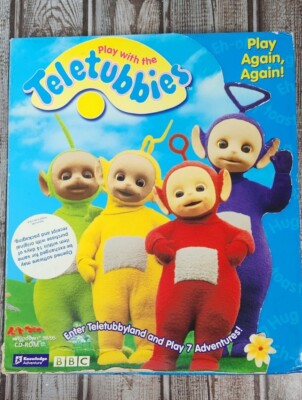 New In Box Play with The Teletubbies Windows 98/95 PC Computer 1998 BBC ...