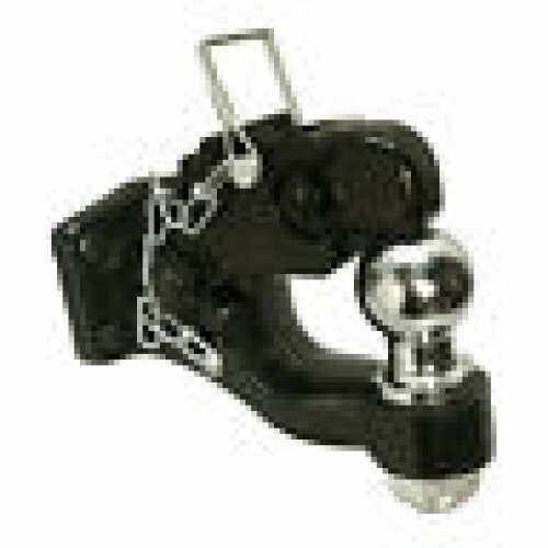 Heavy Duty 8 Ton Ball Combo Pintle Hook Tow Hook Hitch Towing 4WD Truck ...