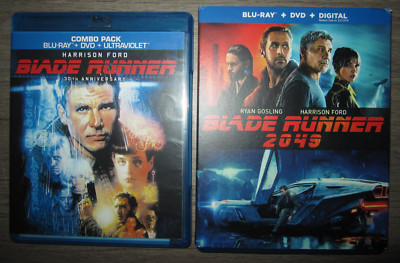 Blade Runner 30th Anniversary & Blade Runner 2049 Blu-ray / DVD combo ...