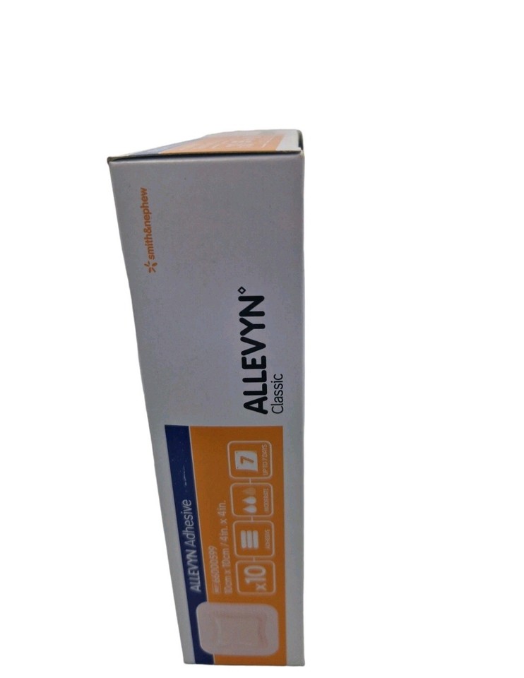 Allevyn Adhesive Classic Dressings 10cm × 10cm(10) 66000599 | eBay UK