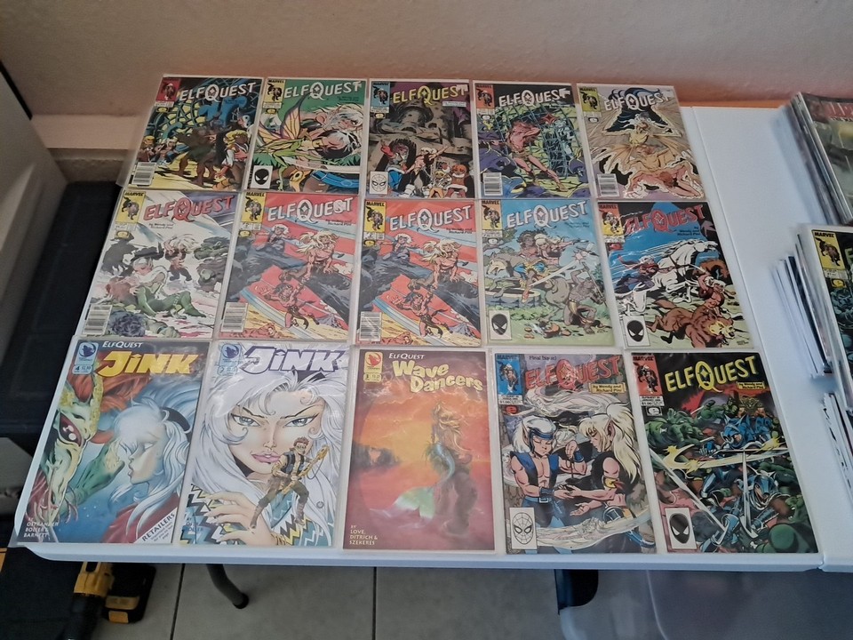 Elfquest Comic Books Lot 52 Warp Graphics Elflord The Rebels Shards ...
