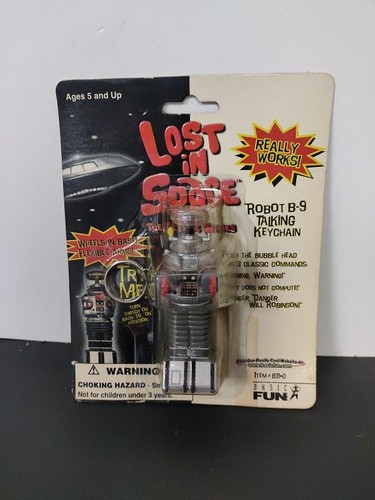 Robot B-9 Lost in Space Talking Key Chain - Basic Fun 1997 **DOES NOT WORK** | eBay
