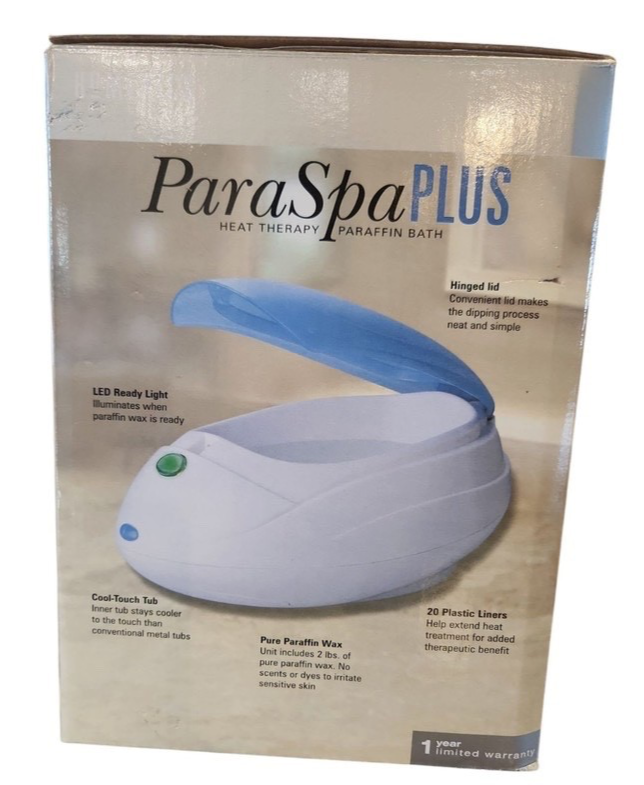 Homedics ParaSpa Plus Heat Therapy Paraffin Wax Bath System PAR 70 NEW ...