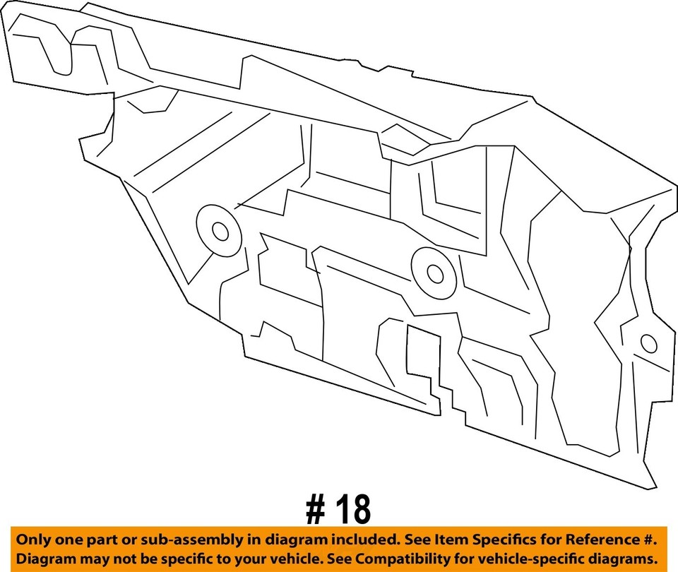 GM OEM 19-23 XT4 Cowl Cowl-Insulator 23274750 | eBay