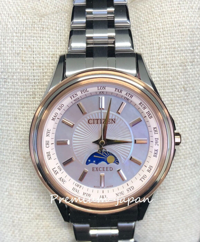 CITIZEN EXCEED Titanium 5atm ladies WATCH H296-000F502/EE1014-61W Japan ...