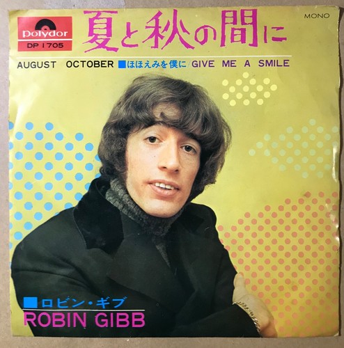 ROBIN GIBB AUGUST OCTOBER POLYDOR DP 1705 Japan MONO VINYL 7 | eBay