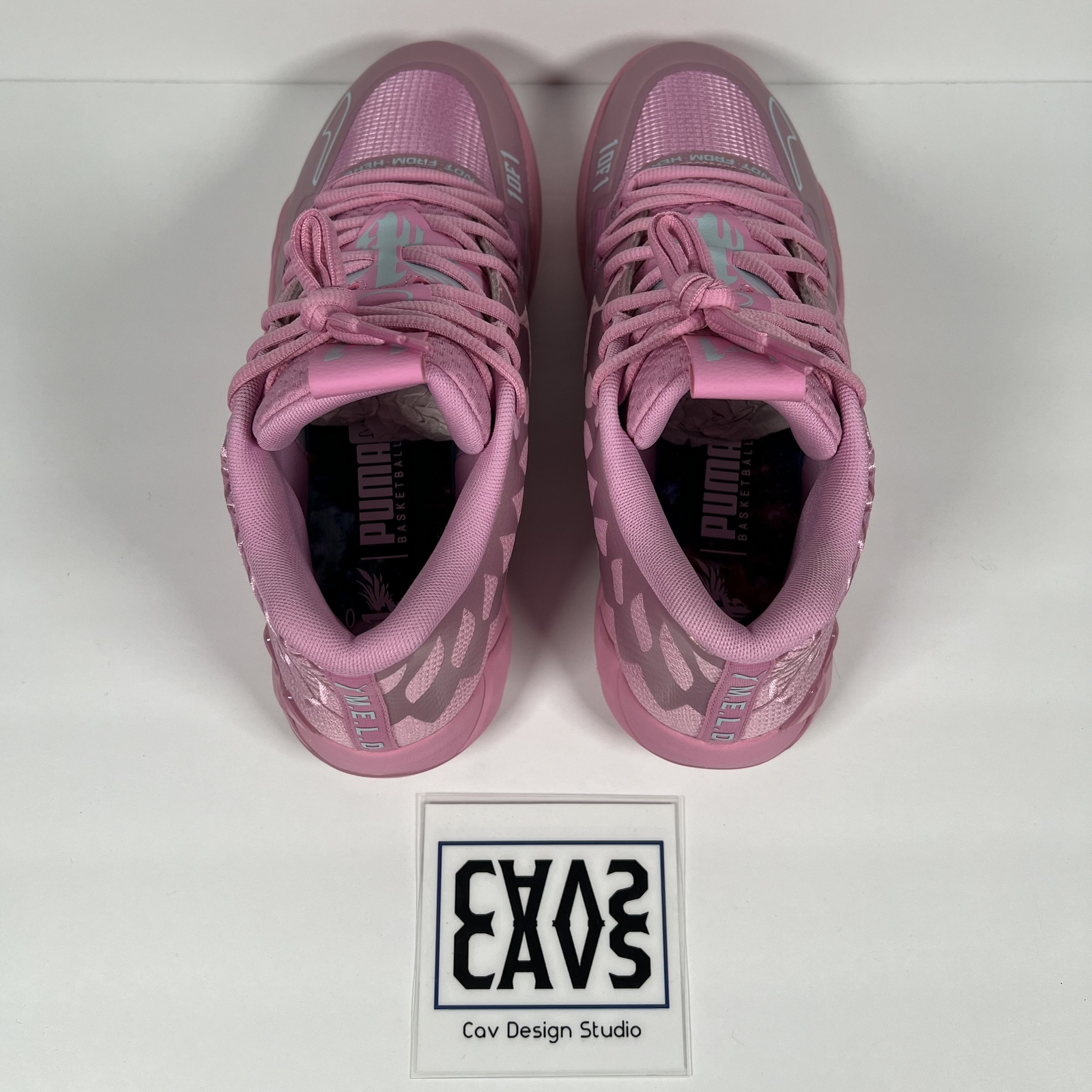 Men's Size 11.5 - Puma x Lamelo MB.01 Iridescent Lilac Aqua Pink 309755 ...