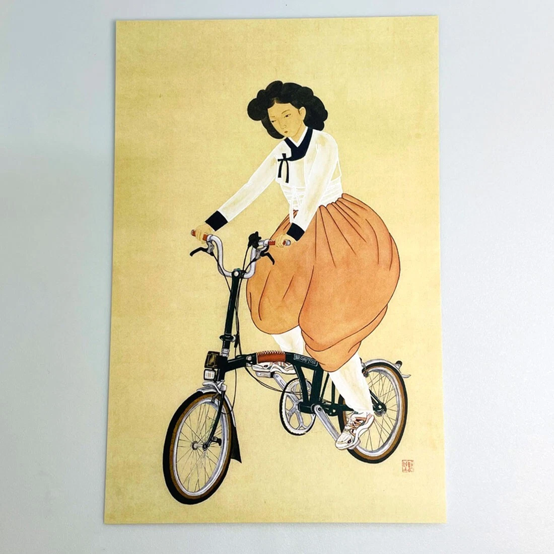 Traditional Hanbok Painting