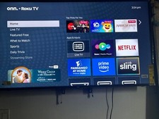 ONN 100012585 50" 4K UHD LED Roku Smart TV - Black for sale online | eBay