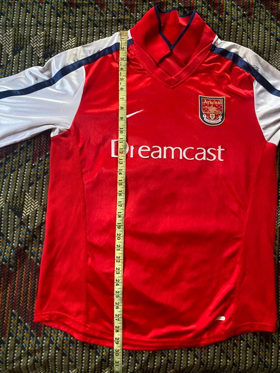 Vintage 2000-02 Arsenal Home Longsleeve Jersey Nike Vintage 2000-02 Arsenal Home Longsleeve Jersey Nike